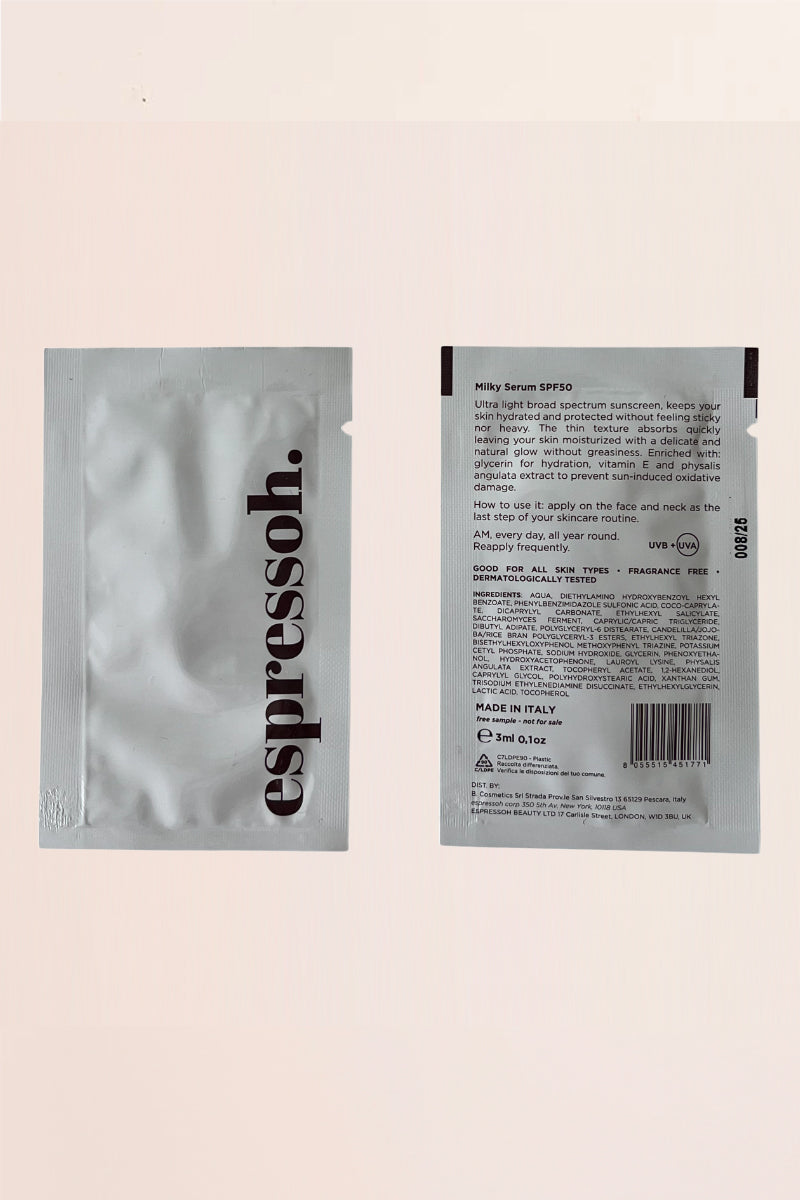 Milky Serum SPF 50 Sample 3ml – espressOh_